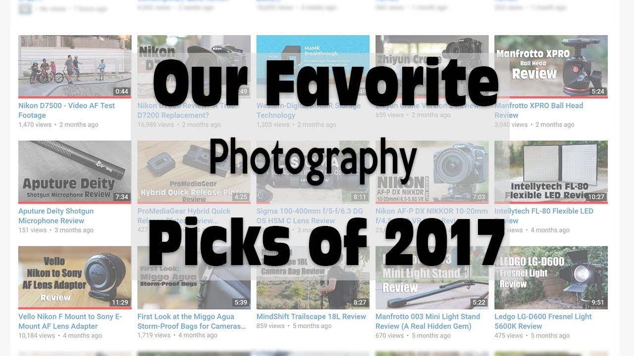 Our Favorite Photography Picks Of 2017