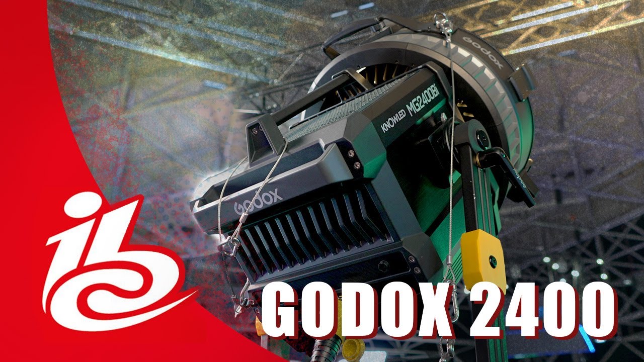 Godox MG2400BI & Godox M600R COB Lights (IBC 2023)
